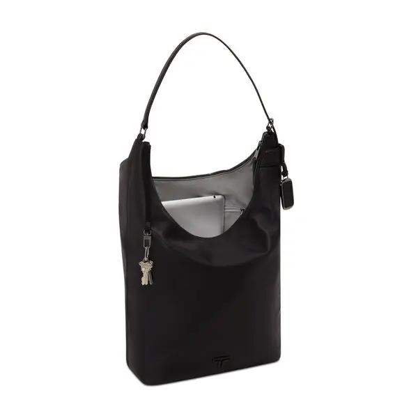 Tumi Voyageur Evora Large Leather Hobo Tote Bag