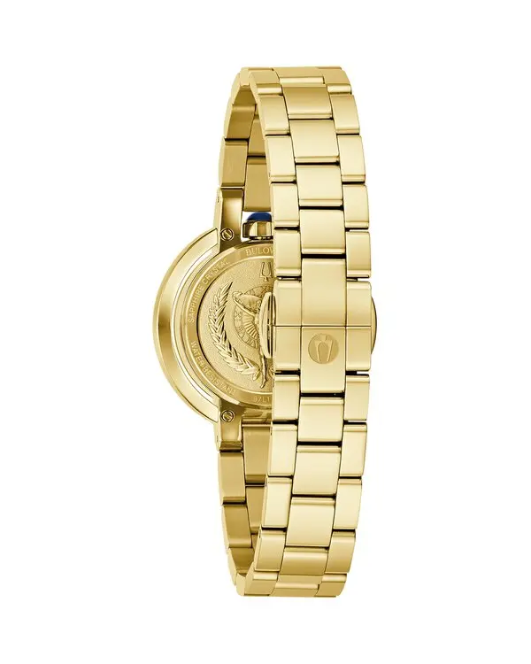 Bulova Classic Rubiyat Watch, 31mm - White/gold