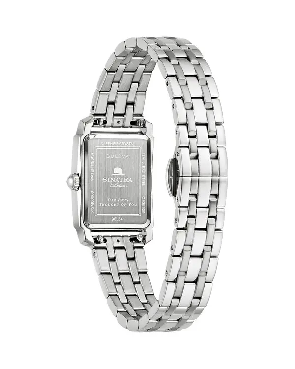 Bulova Frank Sinatra The Very Thought Of You Watch - Black/silver