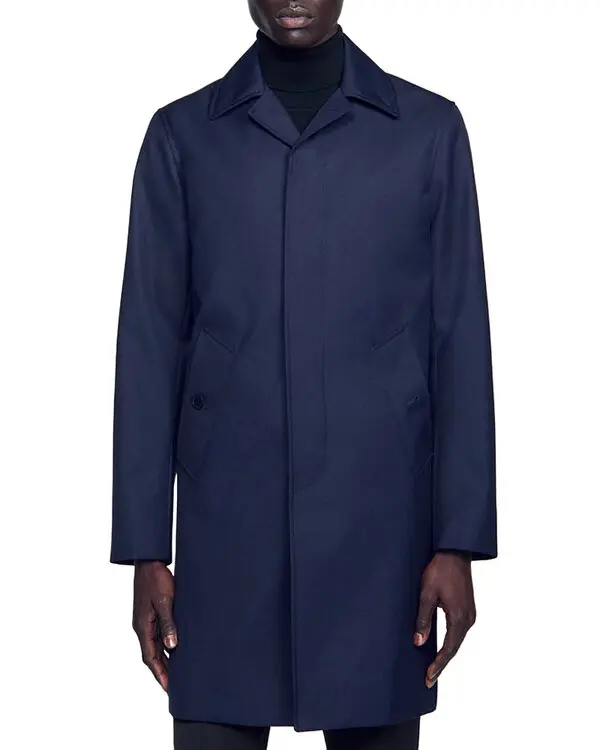 Sandro Waterproof Rain Coat - Marine