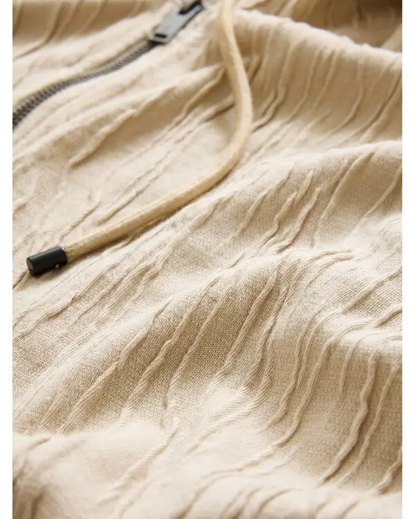 John Varvatos Ishan Hoodie - Fossil Gray
