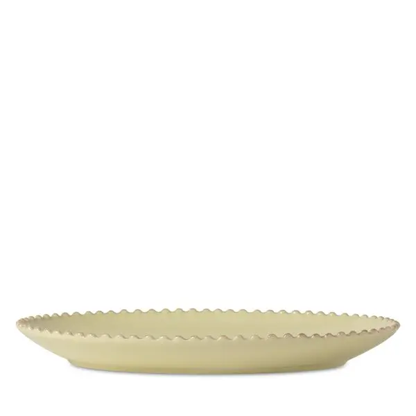 COSTA NOVA Lilly Green Pearl Oval Platter