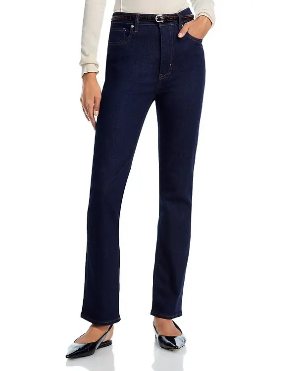 FRAME The Pencil Crop High-rise Jeans