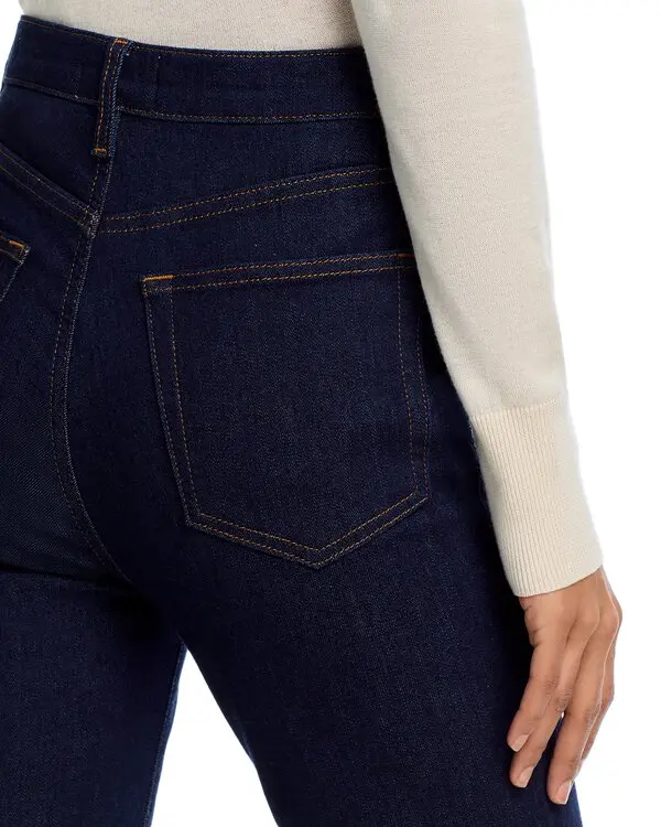 FRAME The Pencil Crop High-rise Jeans