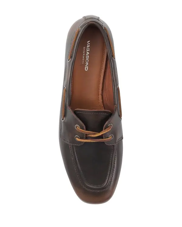 VAGABOND SHOEMAKERS Hillary Boat Shoe Flats - Brown
