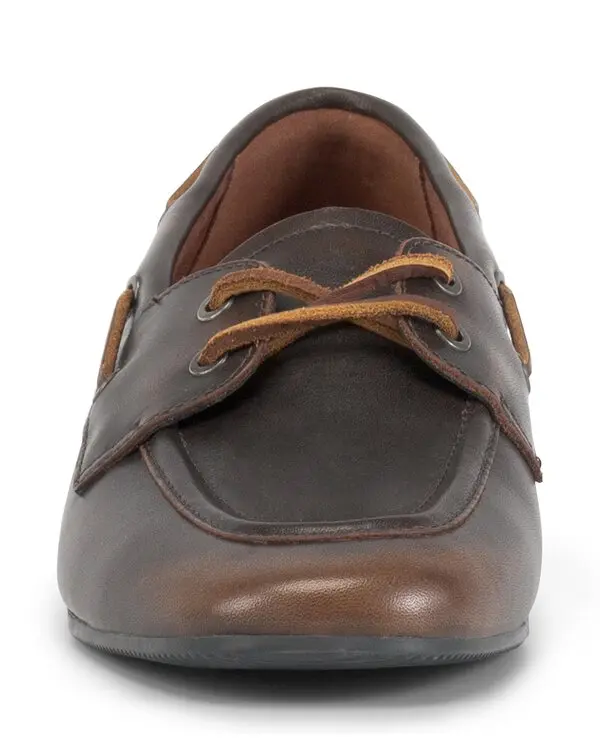 VAGABOND SHOEMAKERS Hillary Boat Shoe Flats - Brown
