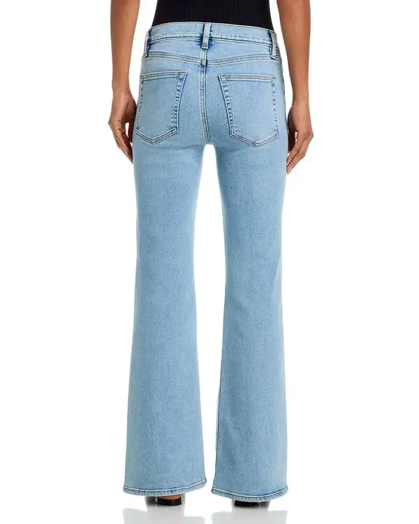 FRAME The Icon High Rise Flare Jeans - Ripple