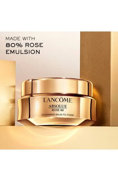 LANCOME Absolue Rose 80 Cleansing Balm-to-foam - No Color