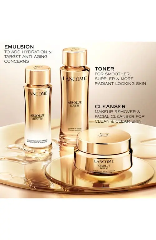 LANCOME Absolue Rose 80 Cleansing Balm-to-foam - No Color