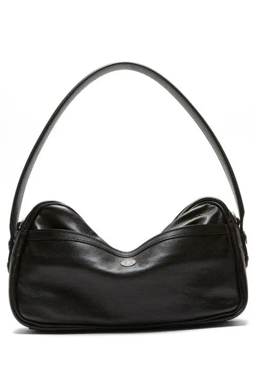 Acne Studios Small Camero Leather Shoulder Bag - Black