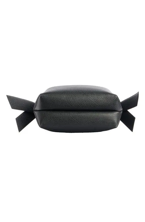 Acne Studios Midi Musubi Leather Shoulder Bag - Black