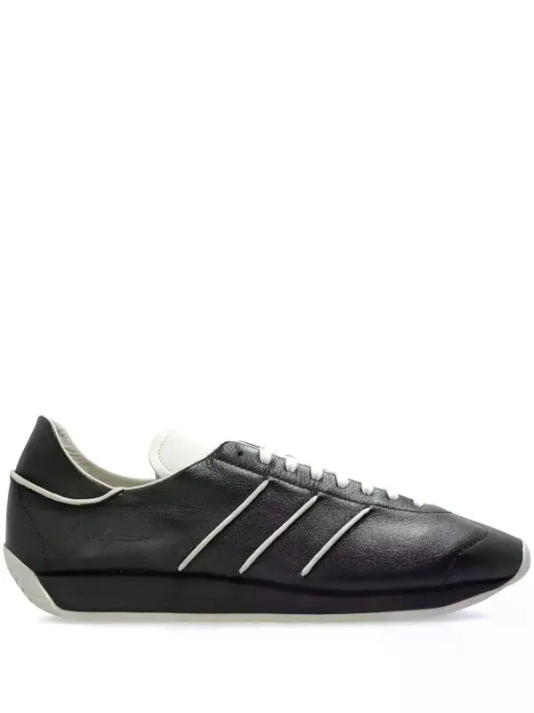 Y3 X Adidas Country 3 Sneakers - Black