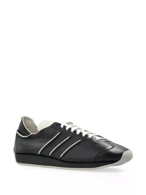 Y3 X Adidas Country 3 Sneakers - Black
