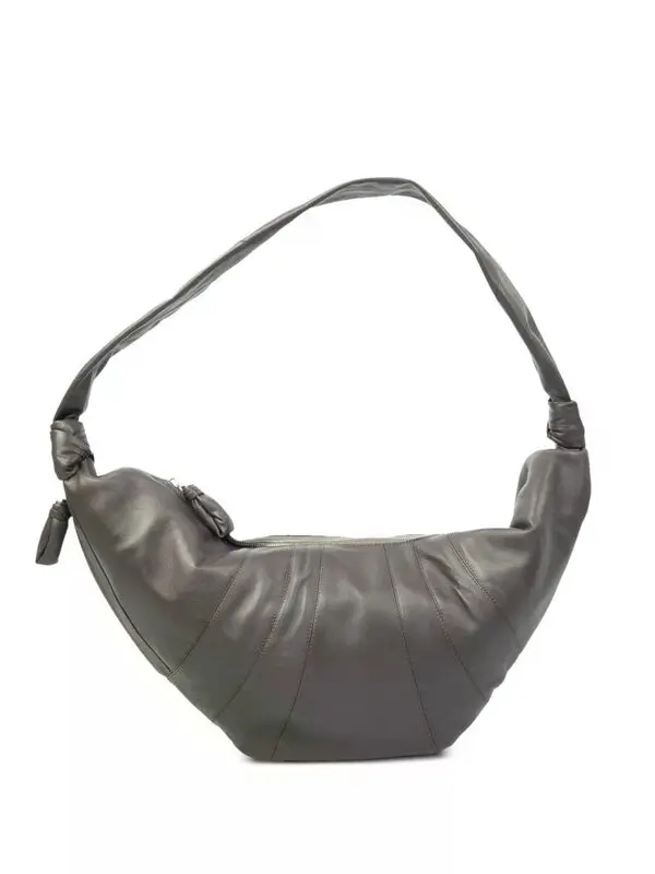 LEMAIRE Large Croissant Shoulder Bag - Grey