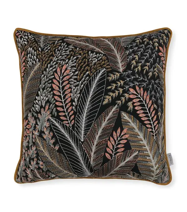 ROMO Embroidered Chiraco Serandite Cushion - Pink