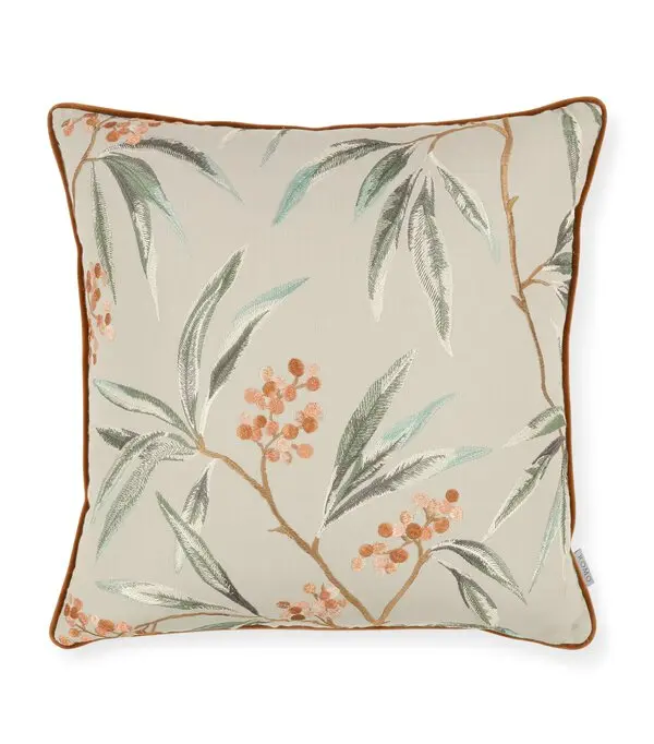 ROMO Mima Lovat Cushion - Green