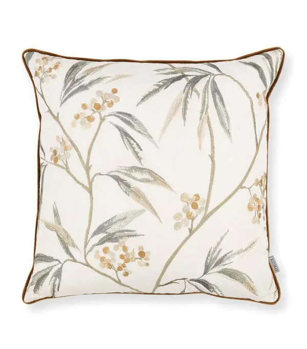 ROMO Mima Tamarind Cushion - Ivory