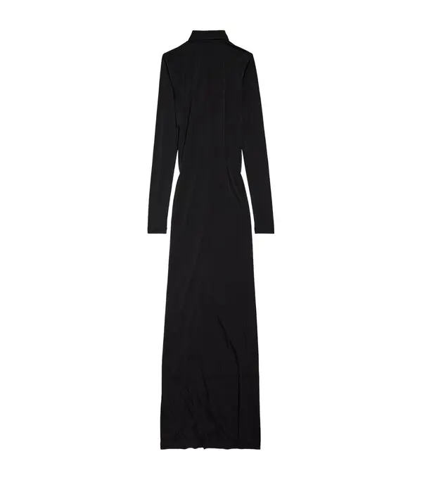 Balenciaga Long-sleeve Maxi Dress