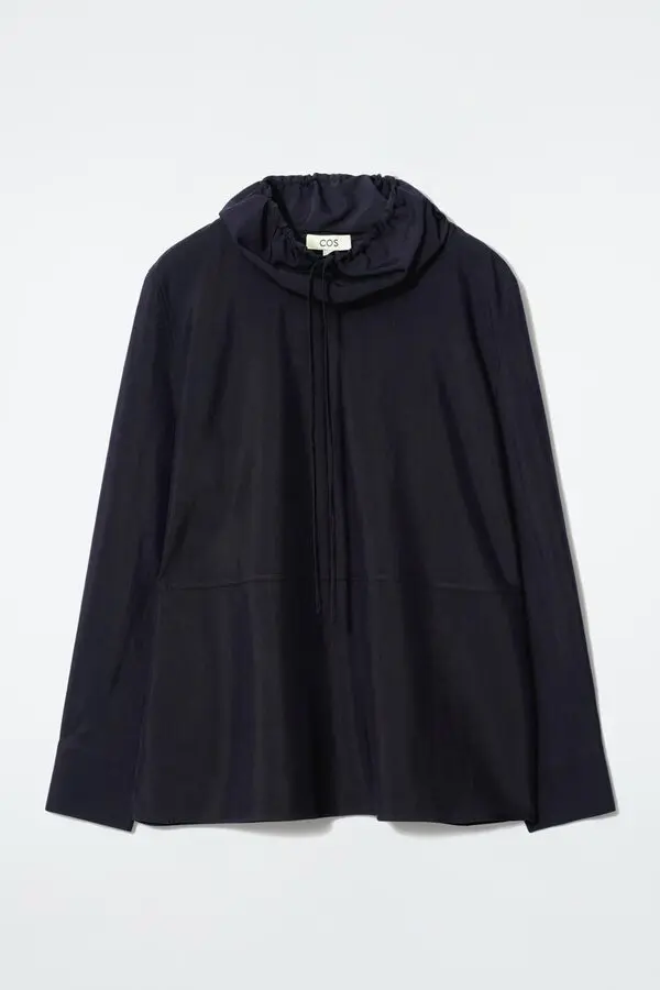 Cos Drawstring-neck Top