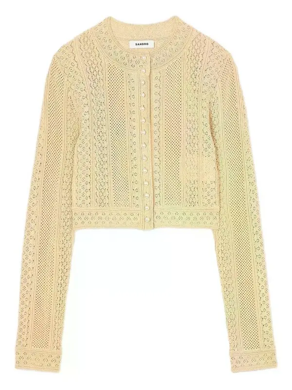 Sandro Crystal-embellished Cardigan