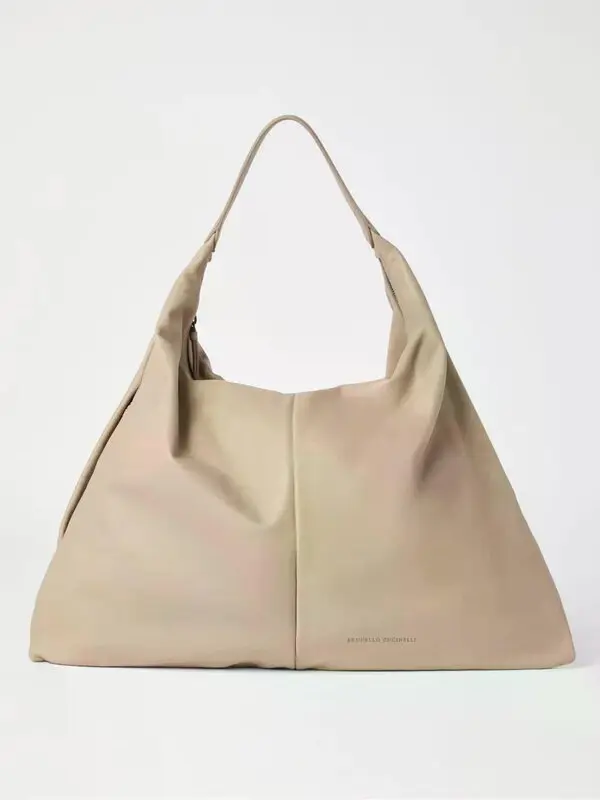 Brunello Cucinelli Leather Shoulder Bag