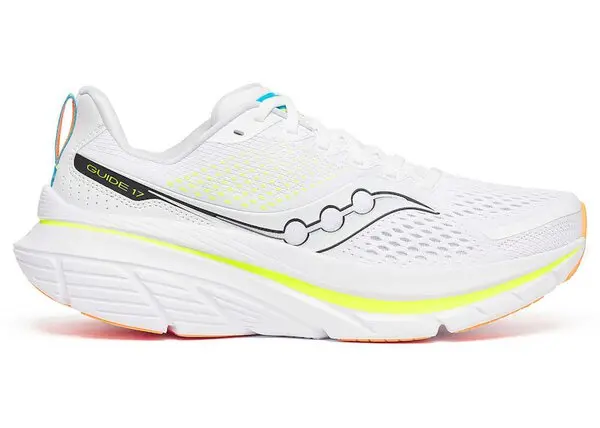 Saucony Guide 17in - White/black