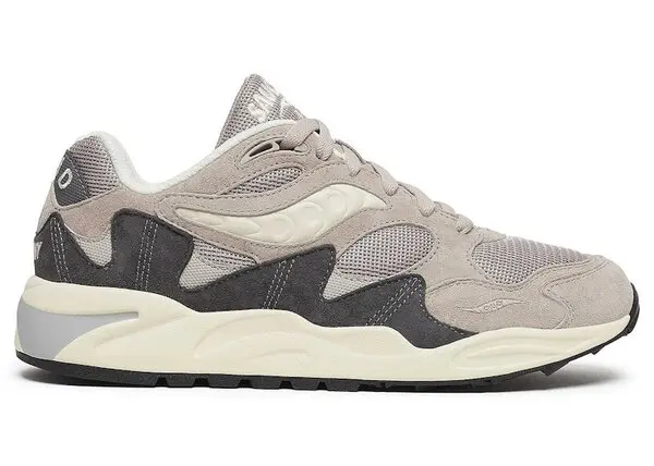 Saucony Grid Shadow 2 Essentialin Sneakers - Grey/cream