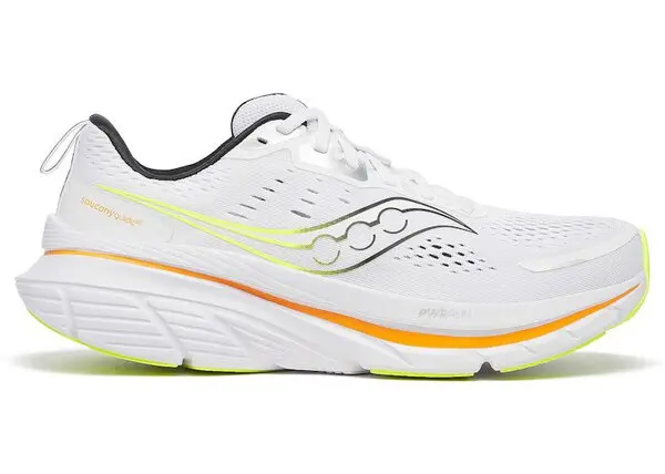 Saucony Guide 18in Athletic Sneakers - White/peel