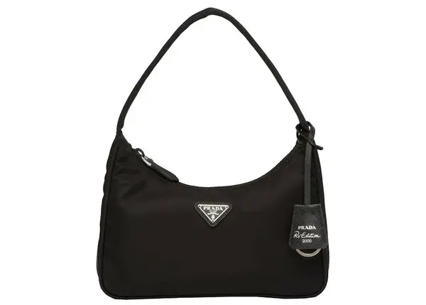 Prada Hobo Tessuto Mini Shoulder Bag