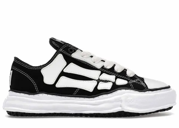 Amiri Mmy Bones X Maison Mihara Yasuhiro Sneakers - Black/alabaster