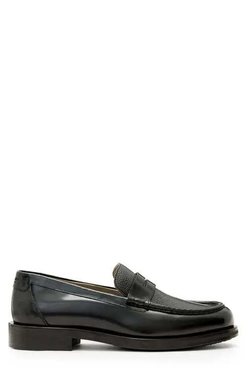 ALLSAINTS Bloom Penny Loafer - Black