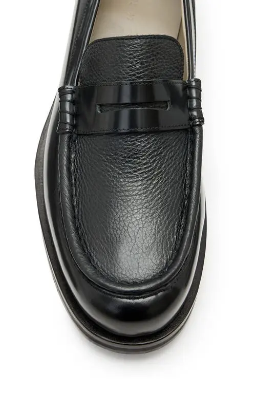 ALLSAINTS Bloom Penny Loafer - Black