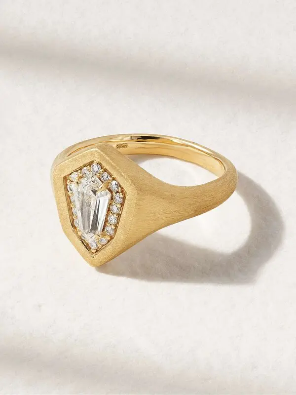 KAMYEN Kite 18-karat Diamond Ring