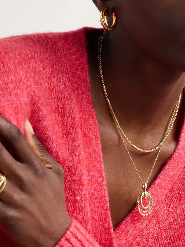 David Yurman Box Chain 18-karat Necklace
