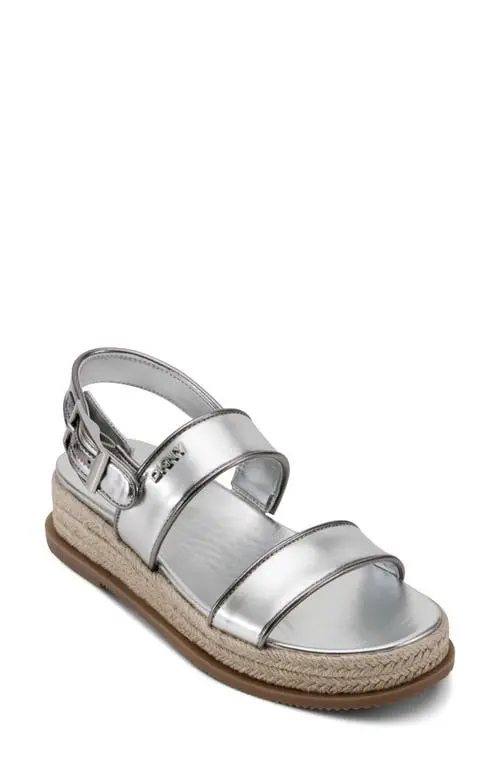 Dkny Bernae Slingback Platform Espadrille