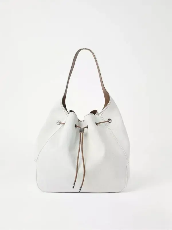 Brunello Cucinelli Leather Tote Bag