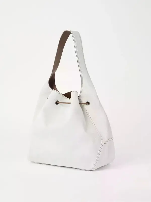 Brunello Cucinelli Leather Tote Bag