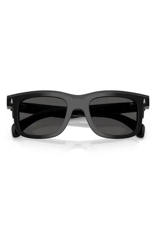 Moncler Claro Square Sunglasses - Shiny Black