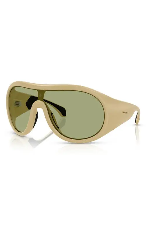 Moncler Cloche Polarized Pilot Shield Sunglasses