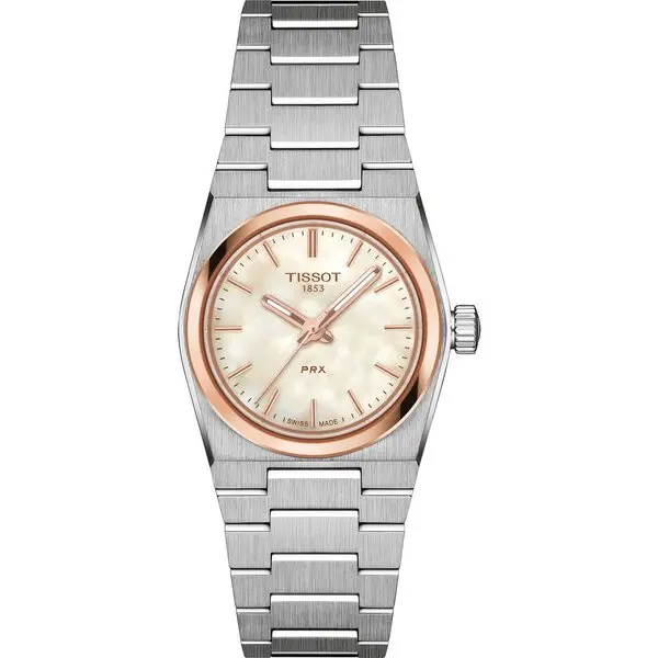 TISSOT Prx Bracelet Watch - White/silver
