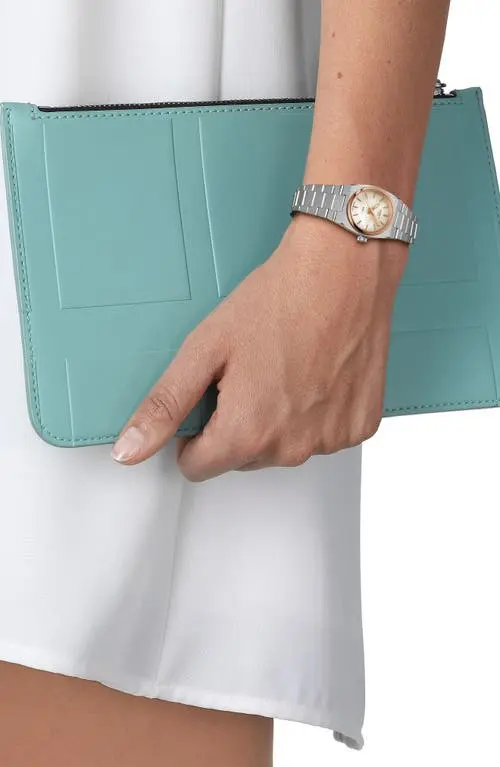 TISSOT Prx Bracelet Watch - White/silver