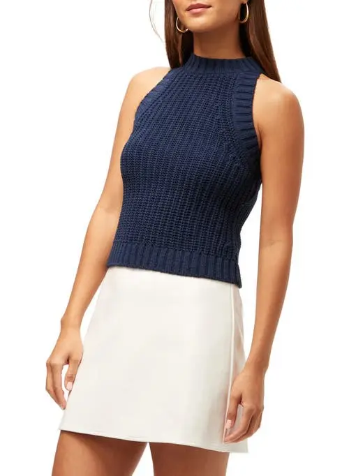 Trina Turk Paley Sweater Tank - Ink
