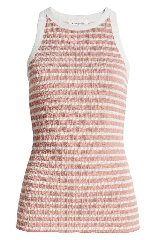 Loveappella Stripe Racerback Tank