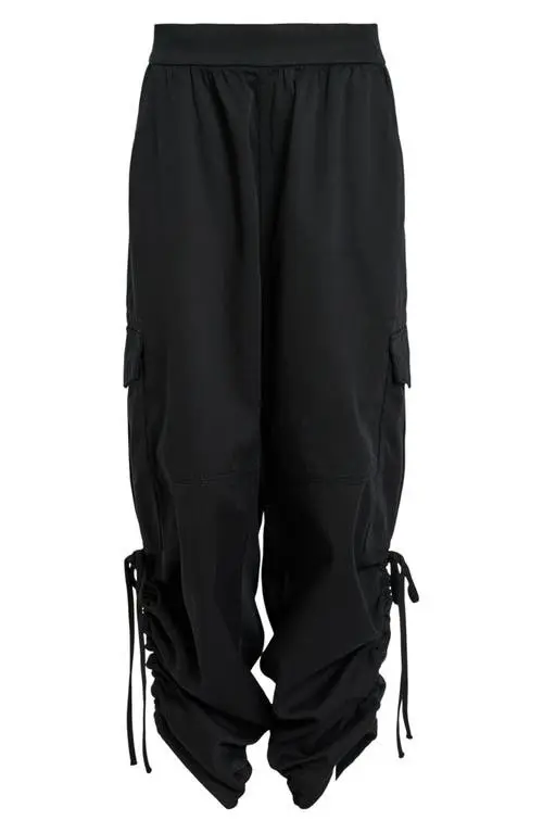 ALLSAINTS Kaye Ruched Cargo Pants - Black