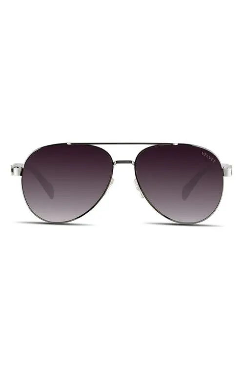VELVET EYEWEAR Bonnie Sunglasses - Silver Grey