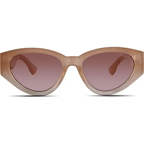 VELVET EYEWEAR Rosa Sunglasses - Blush