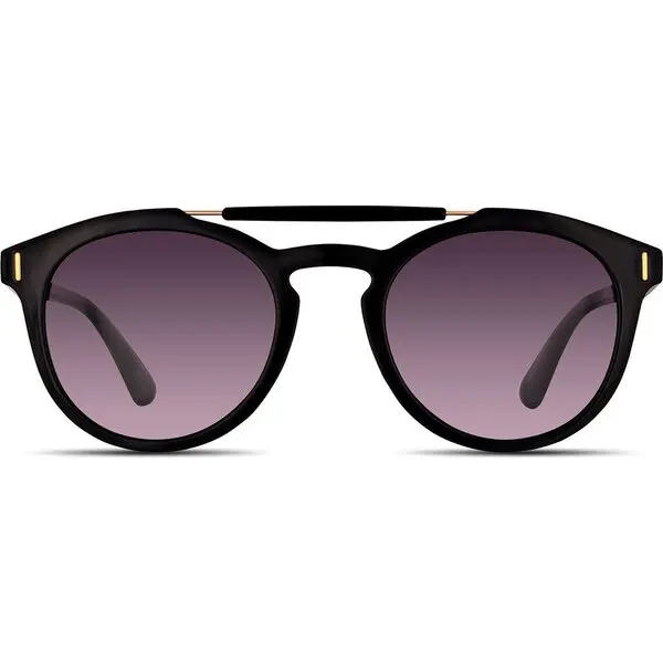 VELVET EYEWEAR Amelia Sunglasses - Black Grey