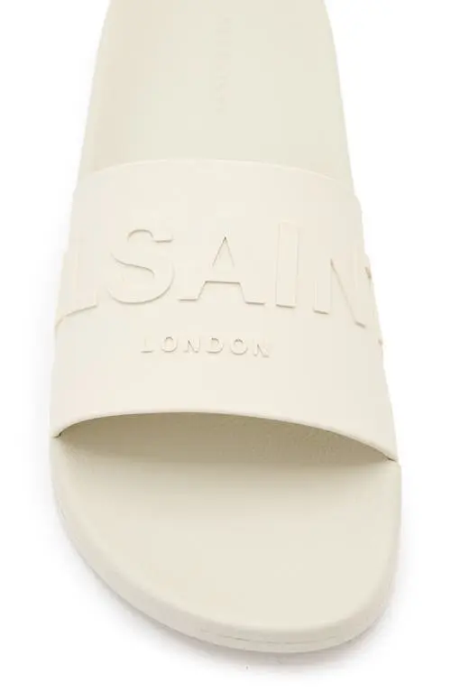ALLSAINTS Biggy Slide Sandal - Chalk White