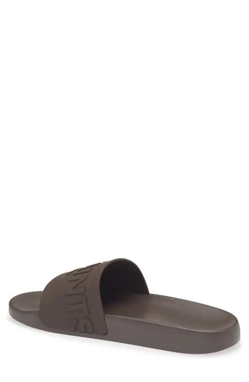 ALLSAINTS Biggy Slide Sandal - Dark Brown