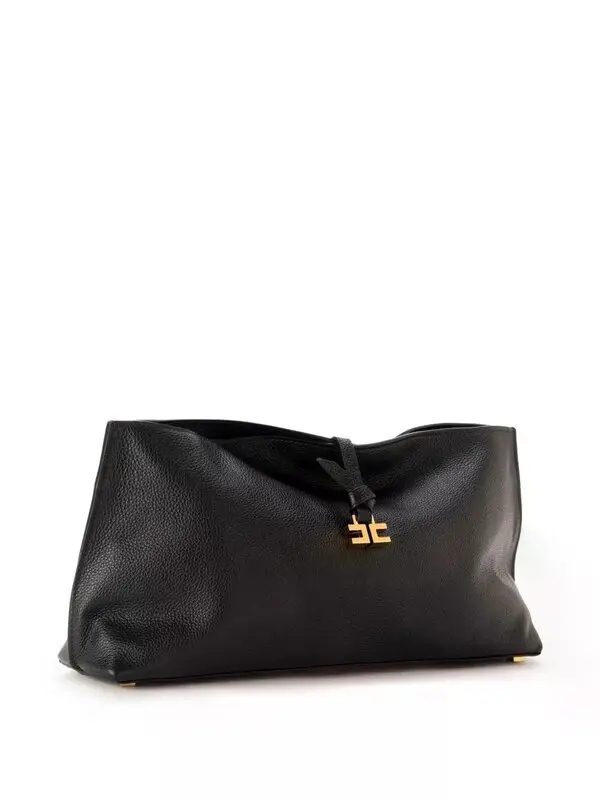 Elisabetta Franchi Leather Clutch Bag